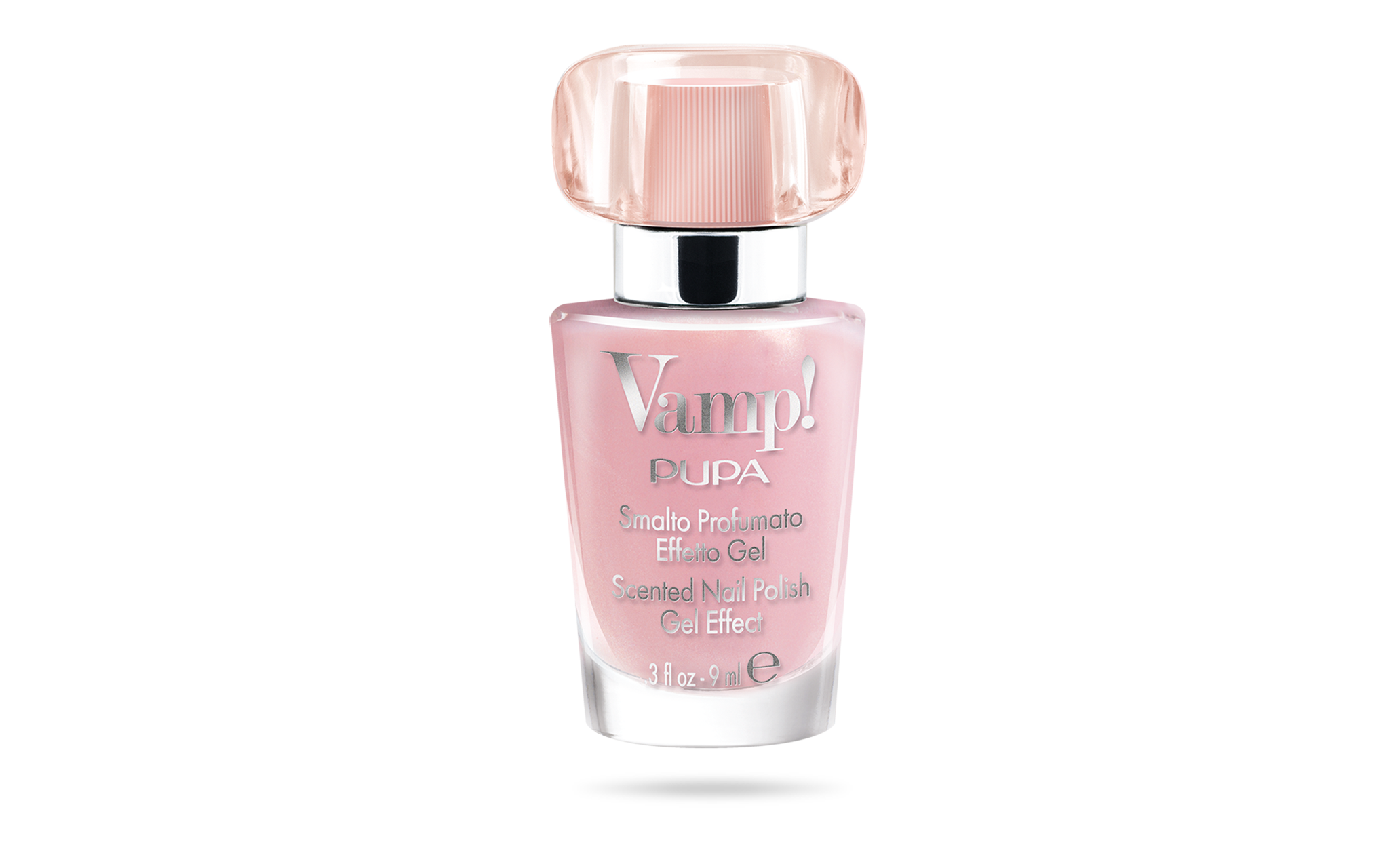 Vamp! Scented Gel Effect Nail Polish, pink fragrance - PUPA Milano